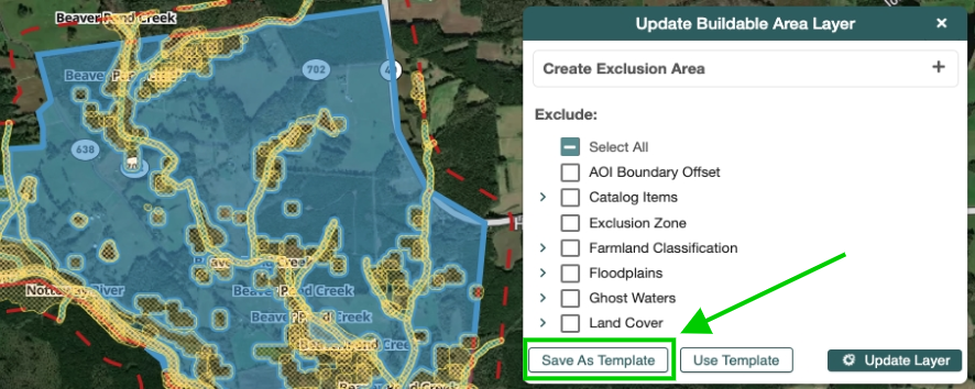 Buildable Area with Templates and Custom Exclusion Zones. New!!
