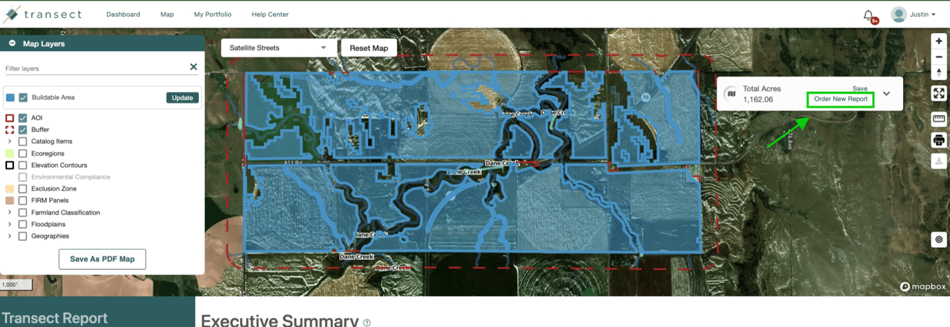 Buildable Area with Templates and Custom Exclusion Zones.