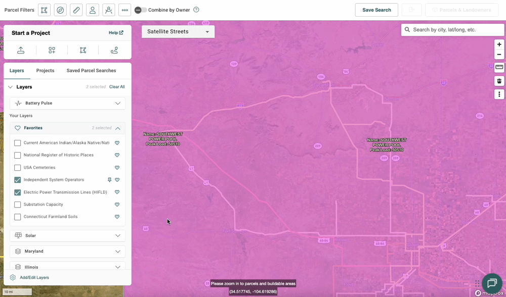 Managing Map Layers